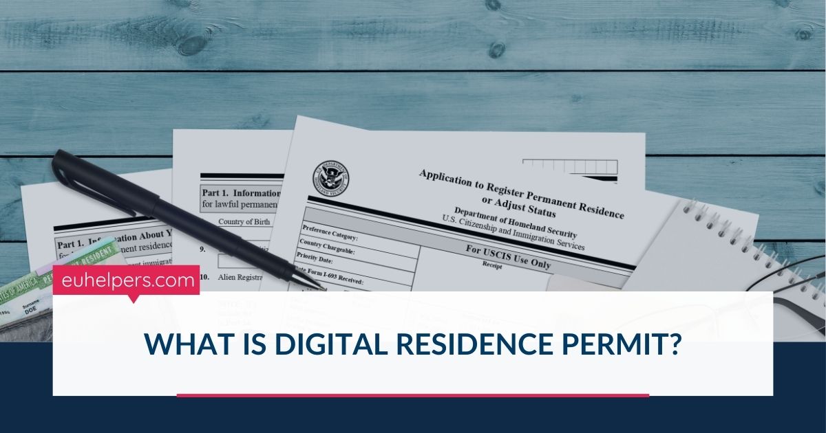 What is digital residence permit? - EU helpers